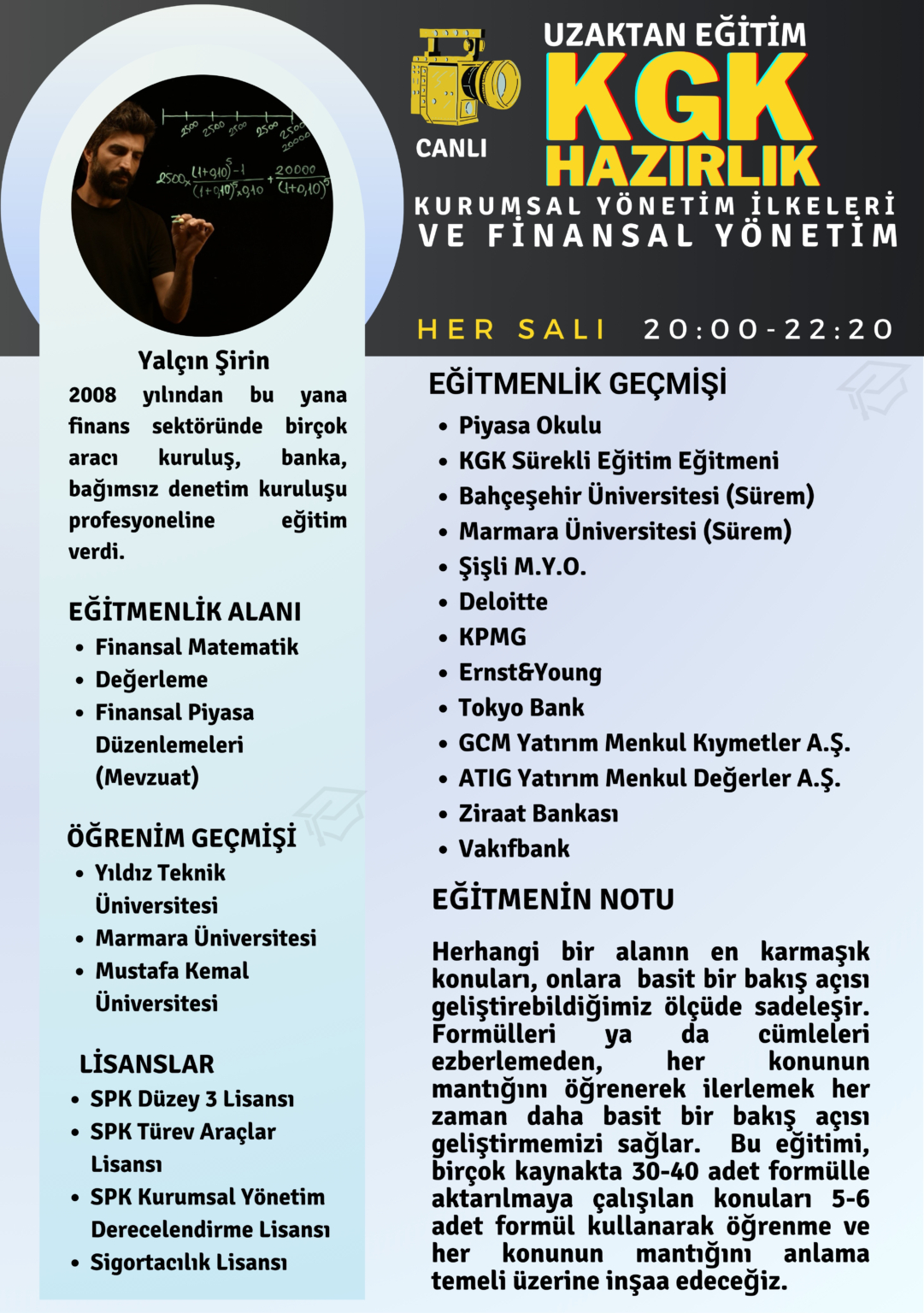 KGK Kurumsal Yönetim Hazırlık Eğitimi | Piyasa Okulu